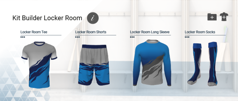 Locker Room: A Brilliant Must-have For Your 3D Customizer - Kit Builder